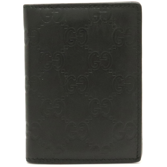 Gucci | Bags | Gucci Guccisima Leather Card Case Black | Poshmark